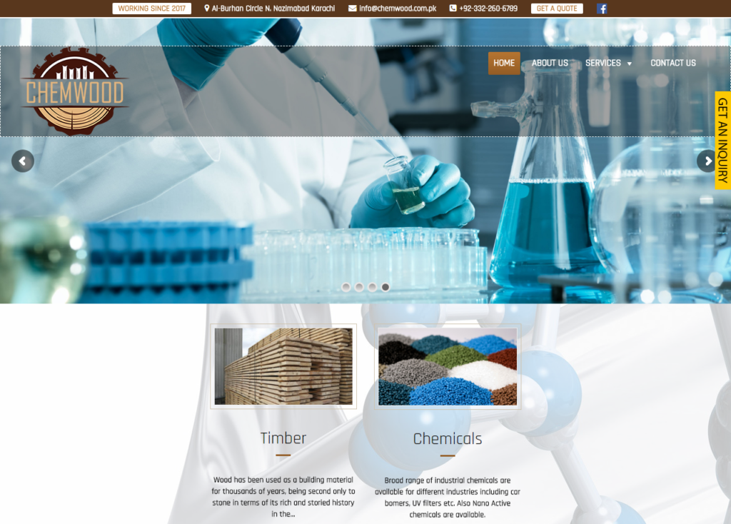 Chem Wood - AISH TYCOONS || PK's NO. 1 WEB DEVELOPMENT COMPANY KARACHI